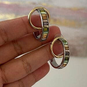 Demarson | Jewelry | Demarson Hoop Earrings | Poshmark